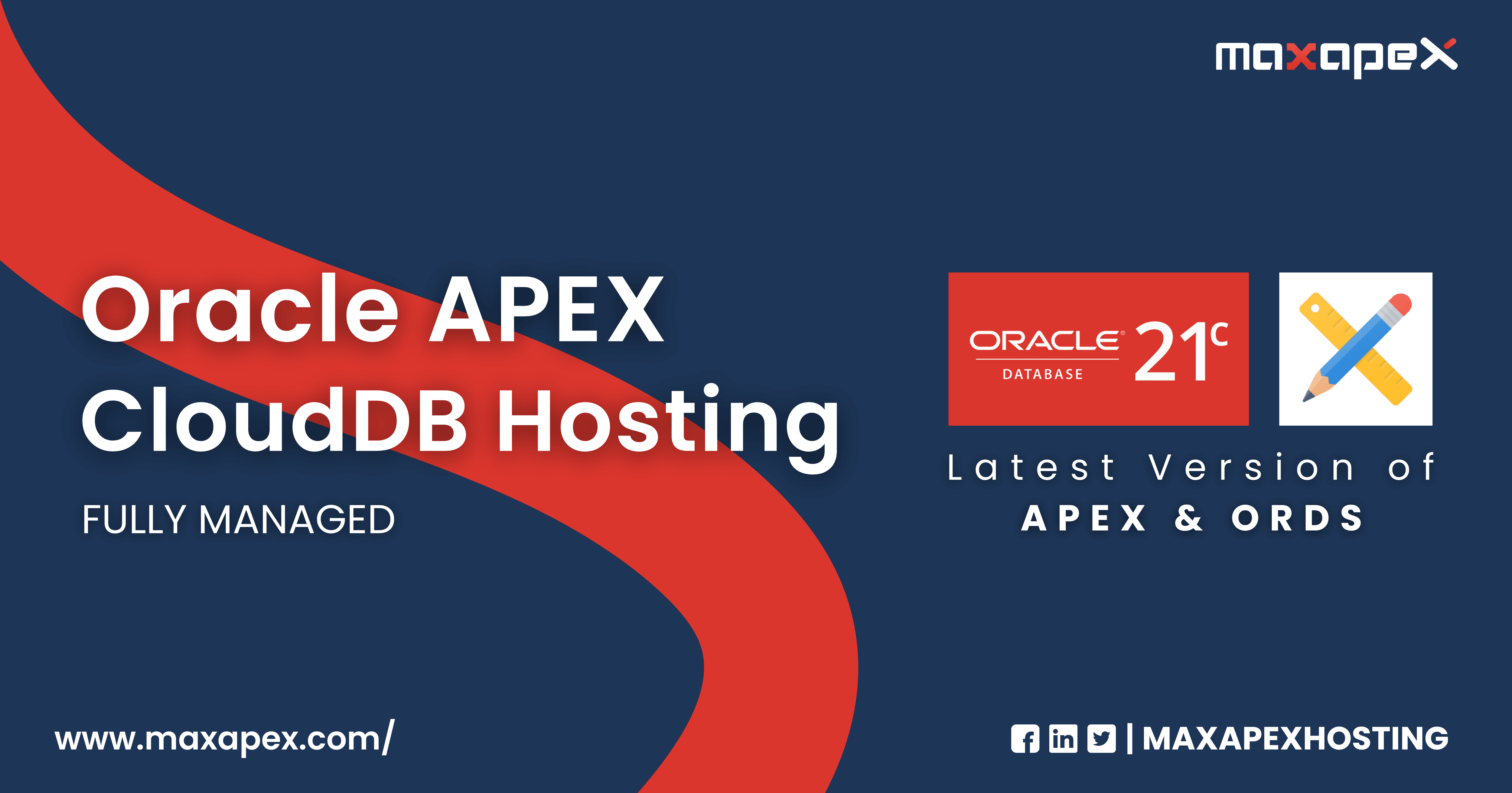 Hospedagem APEX CloudDB - 21c Standard Edition