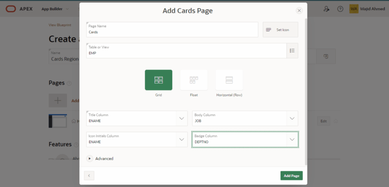 New Cards Region in Oracle APEX 20.2 - MaxAPEX