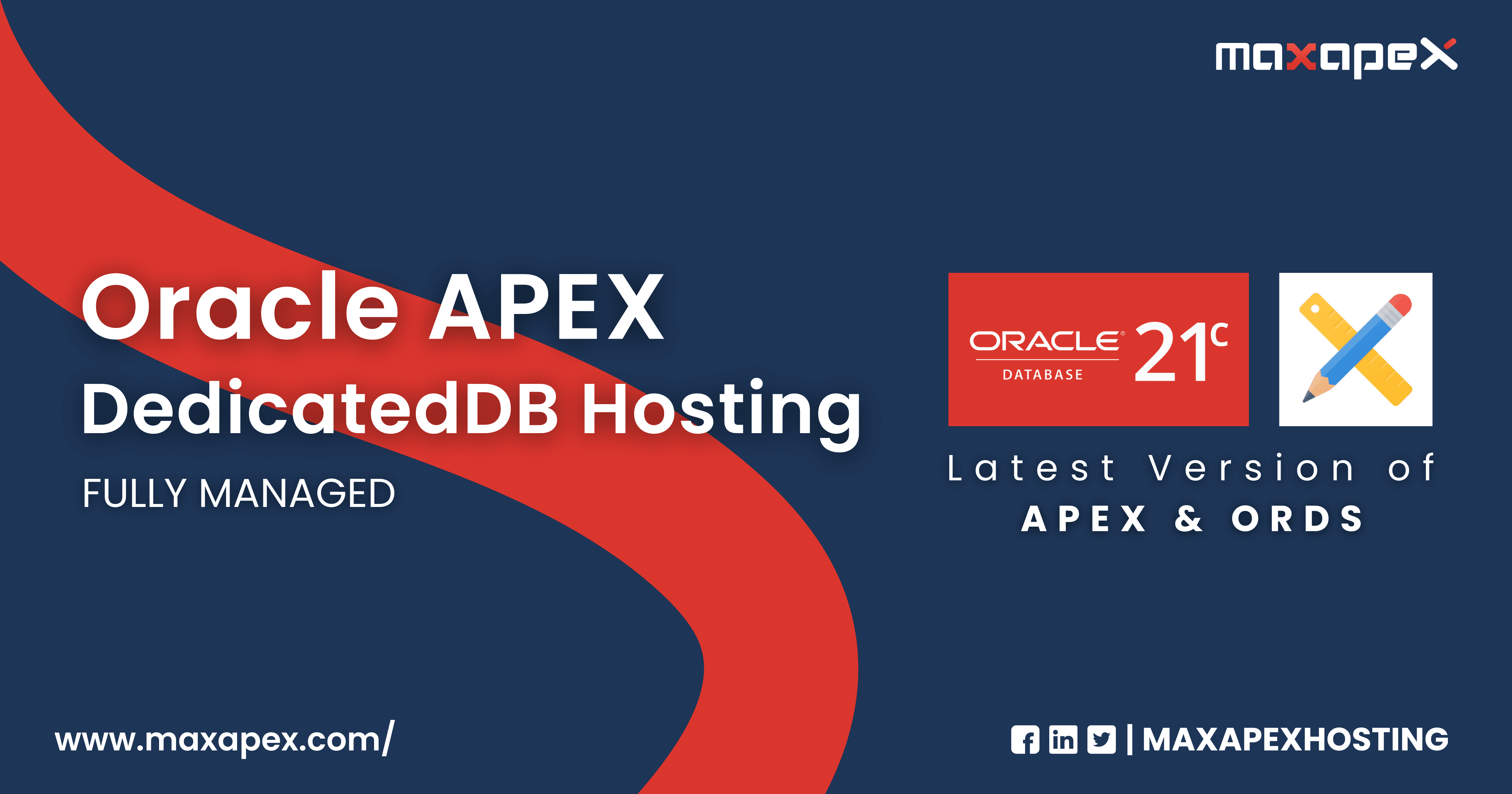 Oracle APEX Dedicated Hosting - MaxAPEX Cloud